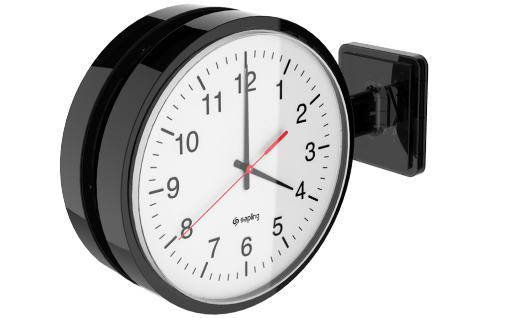 Double Mount Housing | Double Mount Pole- Sapling Clocks